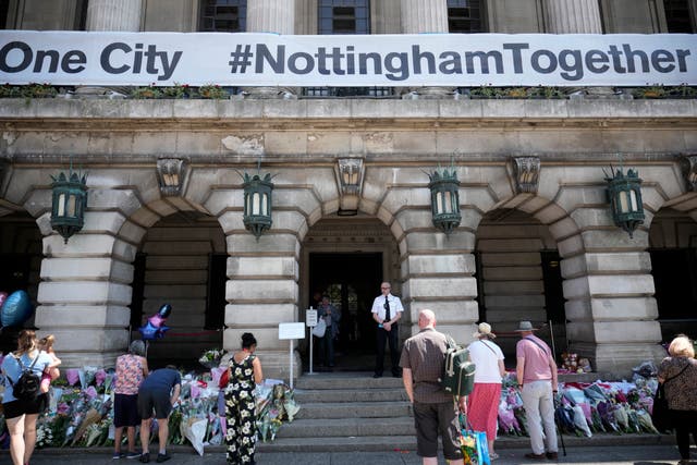 Nottingham killings: City stands together in aftermath of brutal knife ...