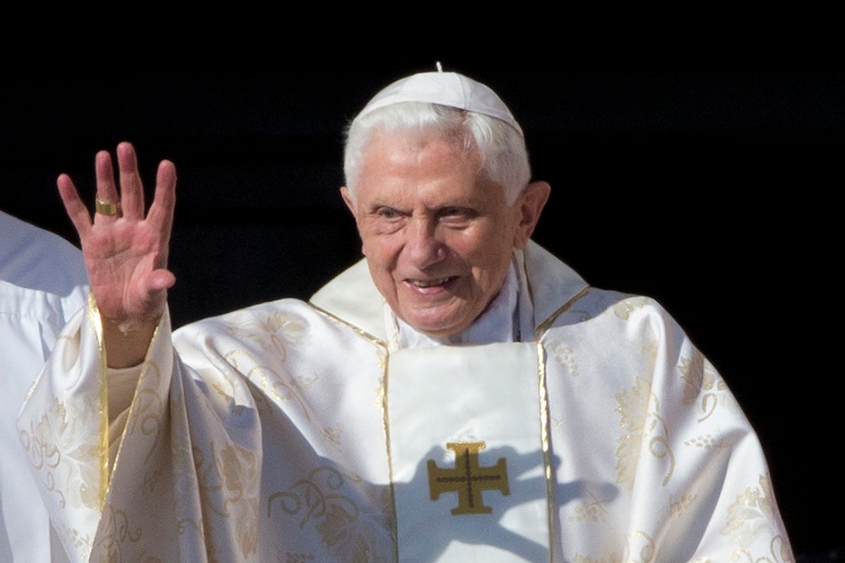Cross bequeathed by Pope Benedict XVI is stolen from church in his home ...