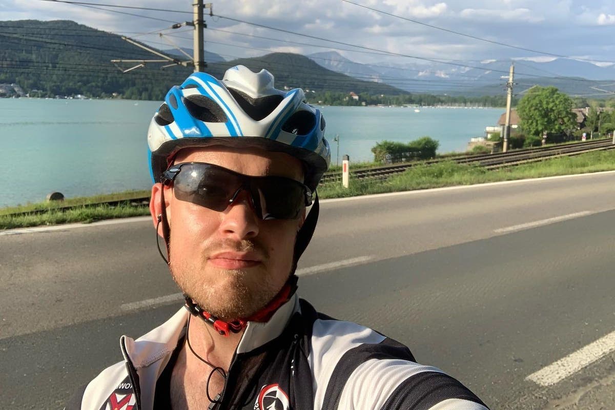 Man with muscle-wasting condition completes gruelling Ironman triathlon ...