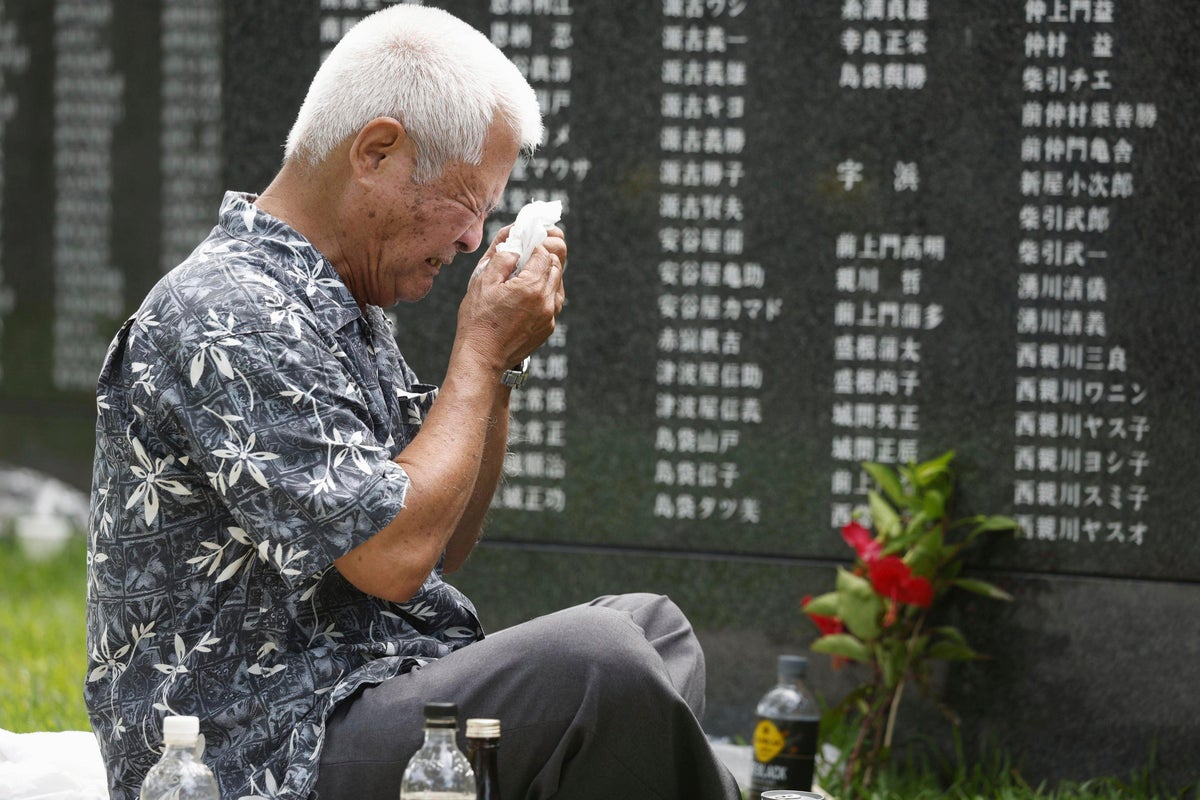 Marking Battle of Okinawa anniversary, governor of southern Japanese ...