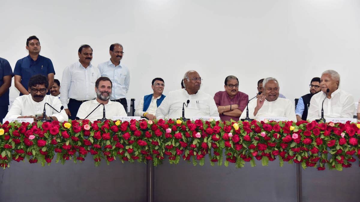 Indian opposition parties agree to work together to defeat governing ...