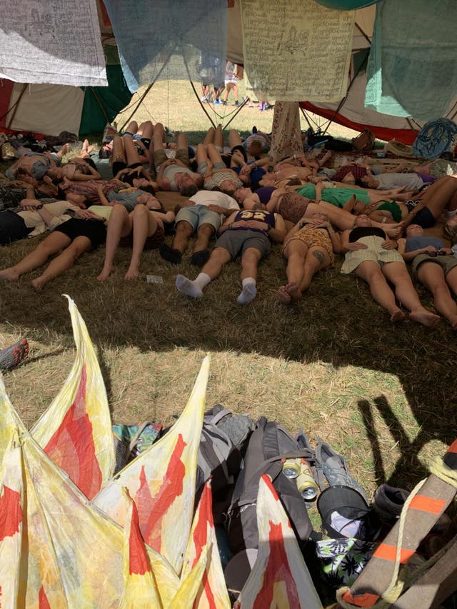 Glastonbury Healing Field: What yoga, meditation and spirital gurus ...