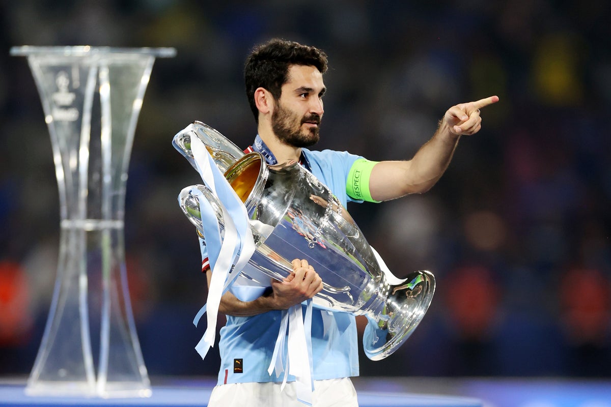 Ilkay Gundogan shares ‘emotional’ Man City goodbye as Barcelona move ...