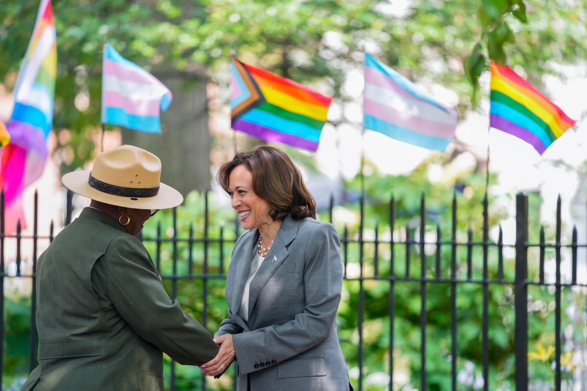 VP Harris visits historic LGBTQ+ landmark, decries flurry of anti-trans ...