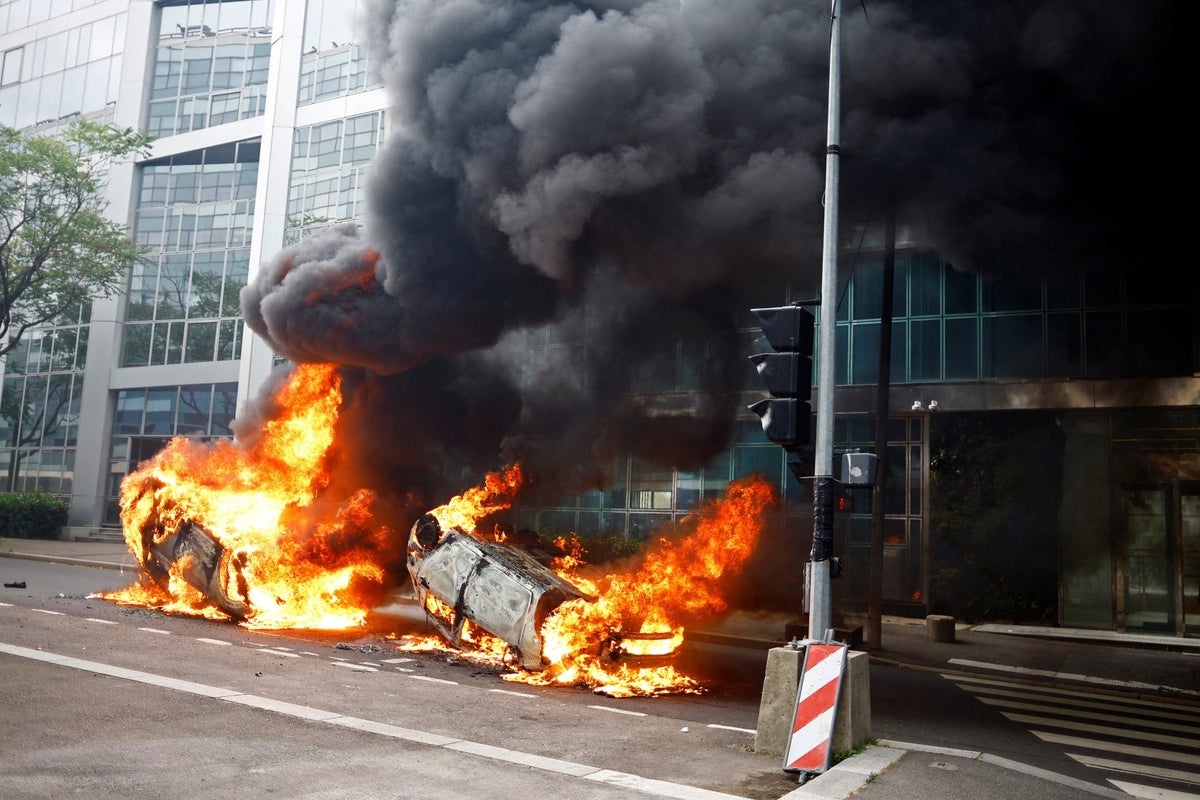 ‘This is war’: France burns amid angry protests after teenager Nahel ...