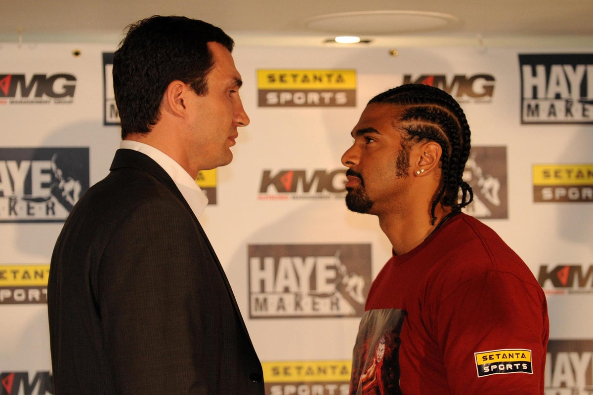 On this day in 2011: David Haye beaten on points by Wladimir Klitschko ...