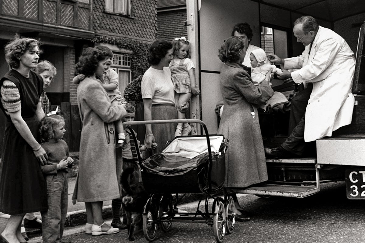 NHS at 75 in photos: Look back at one of Britain’s greatest ...