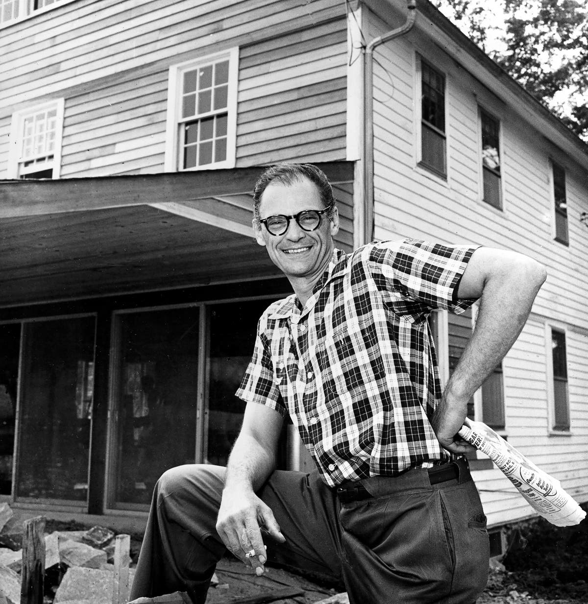 Playwright Arthur Miller's old studio is in a Connecticut parking lot ...