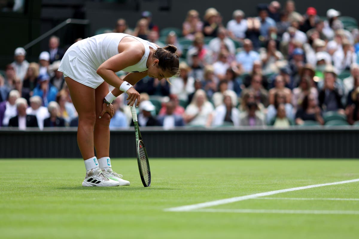 Jodie Burrage vows to learn from ‘brutal’ Centre Court debut | The ...