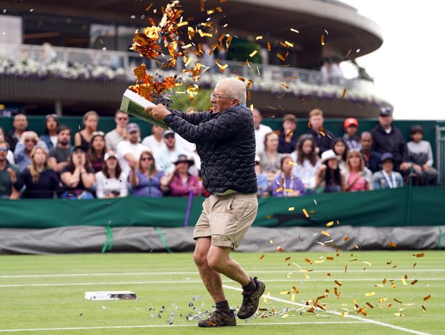 Protest at Wimbledon: Just Stop Oil activists storm court twice | The ...
