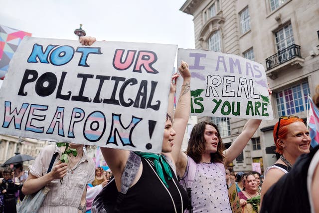 ‘Our rights are in danger right now more than ever’: Trans Pride in ...