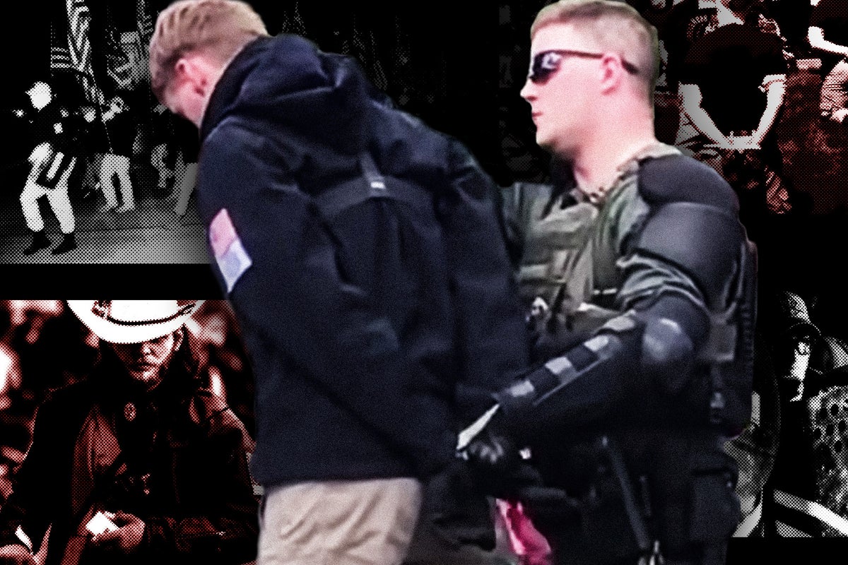 Patriot Front members planned to disrupt a Pride event in Idaho. One ...
