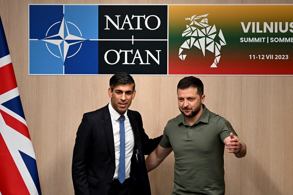 Watch as world leaders speak at Nato forum on summit’s second day | The ...