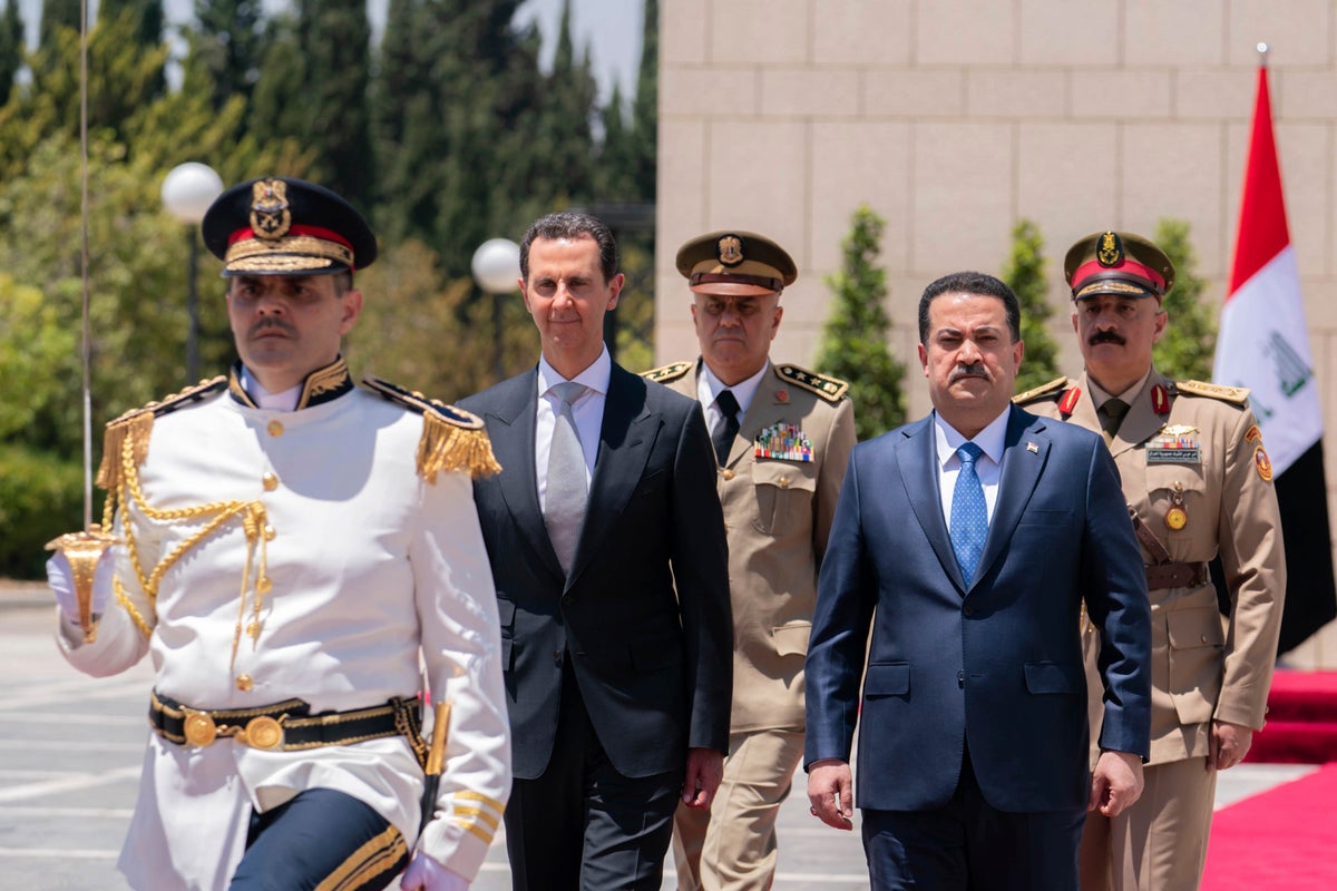Iraqi premier in Syria to discuss boosting cooperation during the first ...