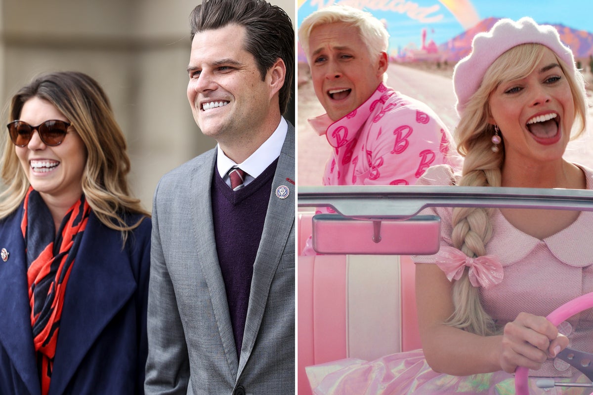 Matt Gaetz’s wife calls for Barbie boycott while posting photos of her ...