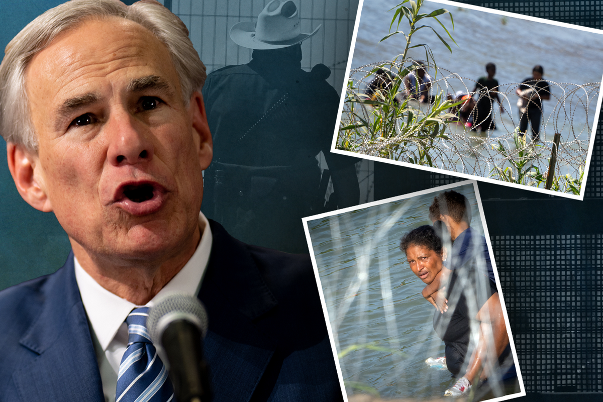 How Greg Abbott turned the Rio Grande border into an immigration ‘war ...