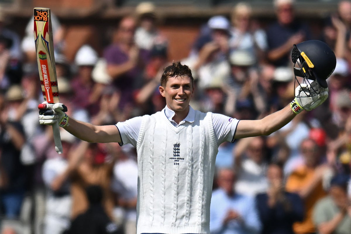 The Ashes: Zak Crawley’s beautiful 189 repays the faith as England ...