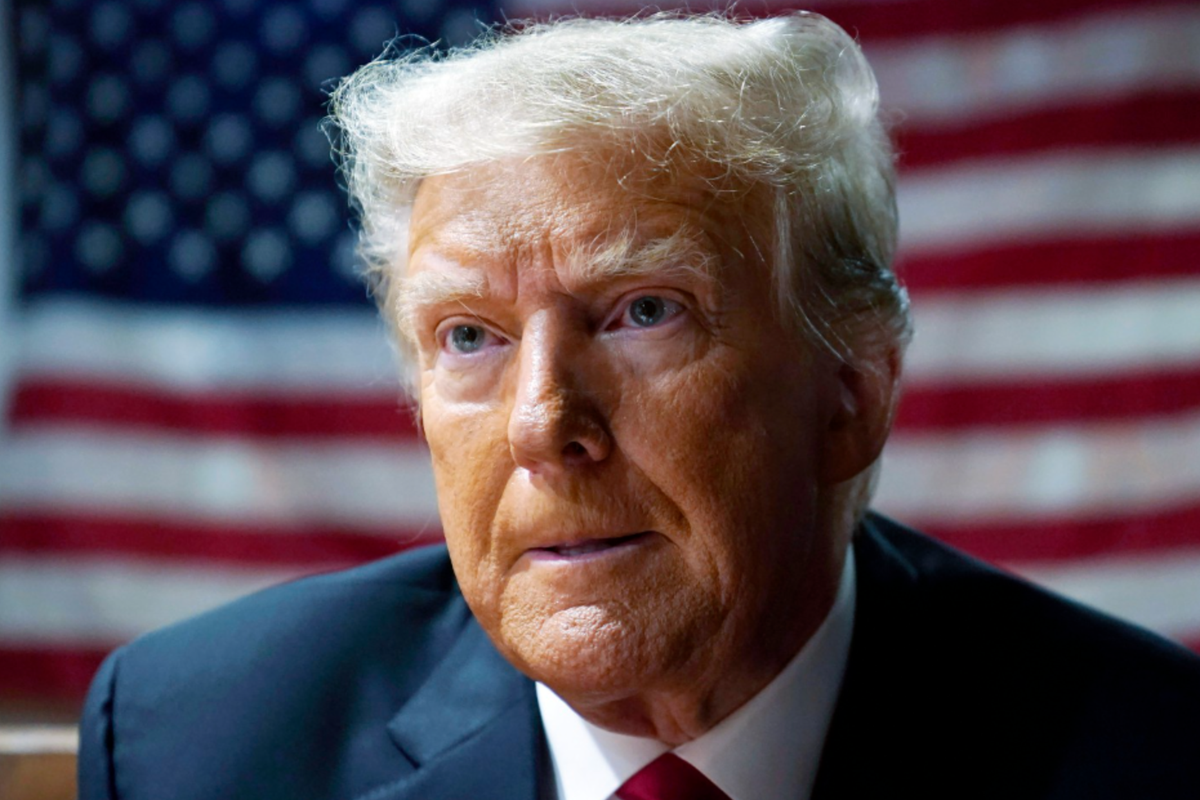 Trump shares sinister new video issuing apocalyptic threat to anyone ...