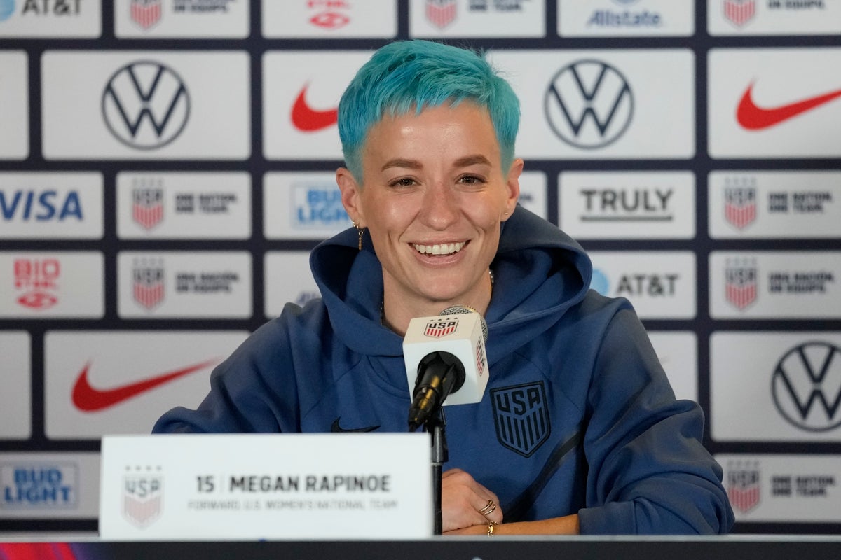 Rapinoe's farewell begins with the U.S. team's opening Women's World ...