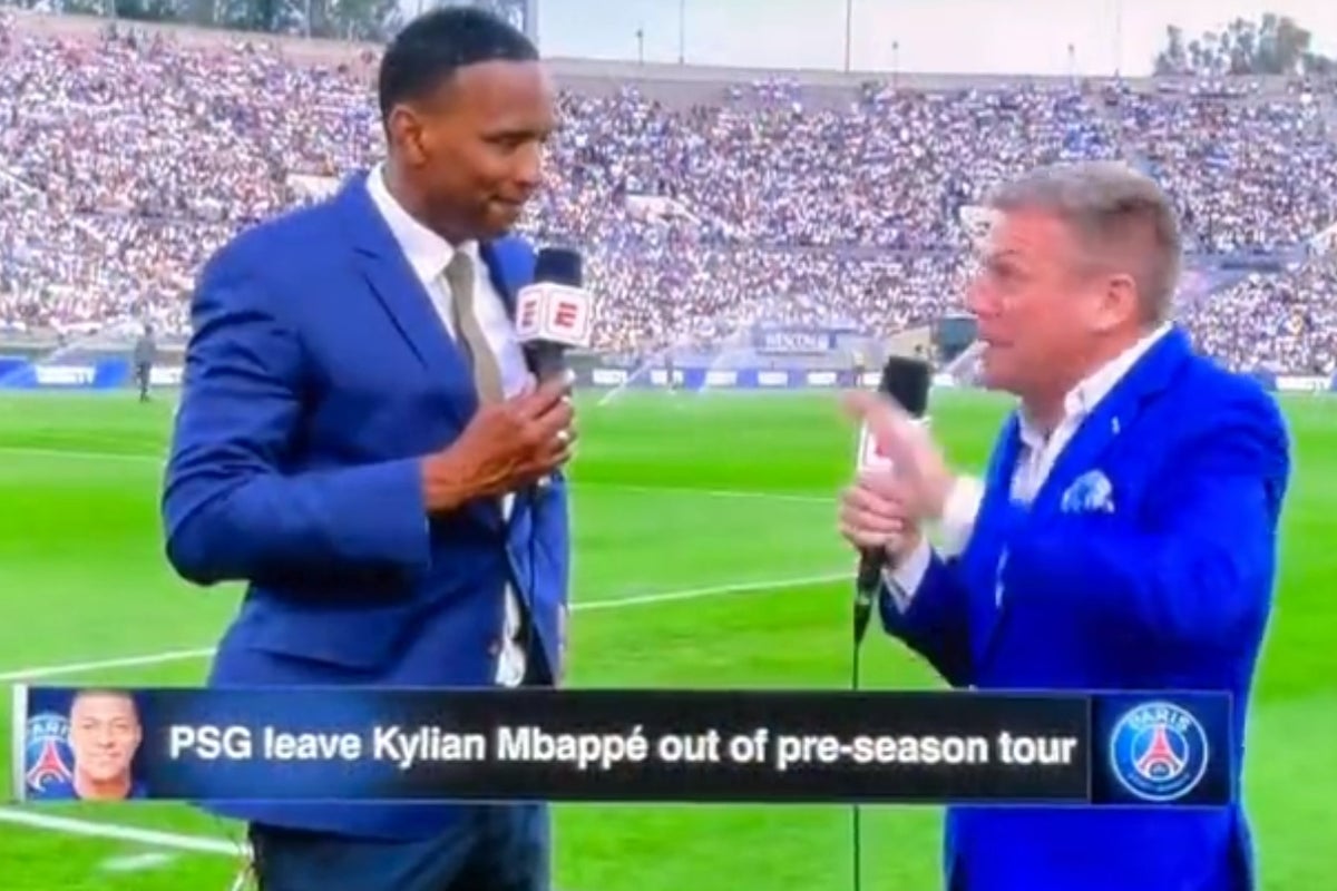 ESPN presenter Shaka Hislop collapses live on air in scary moment ...