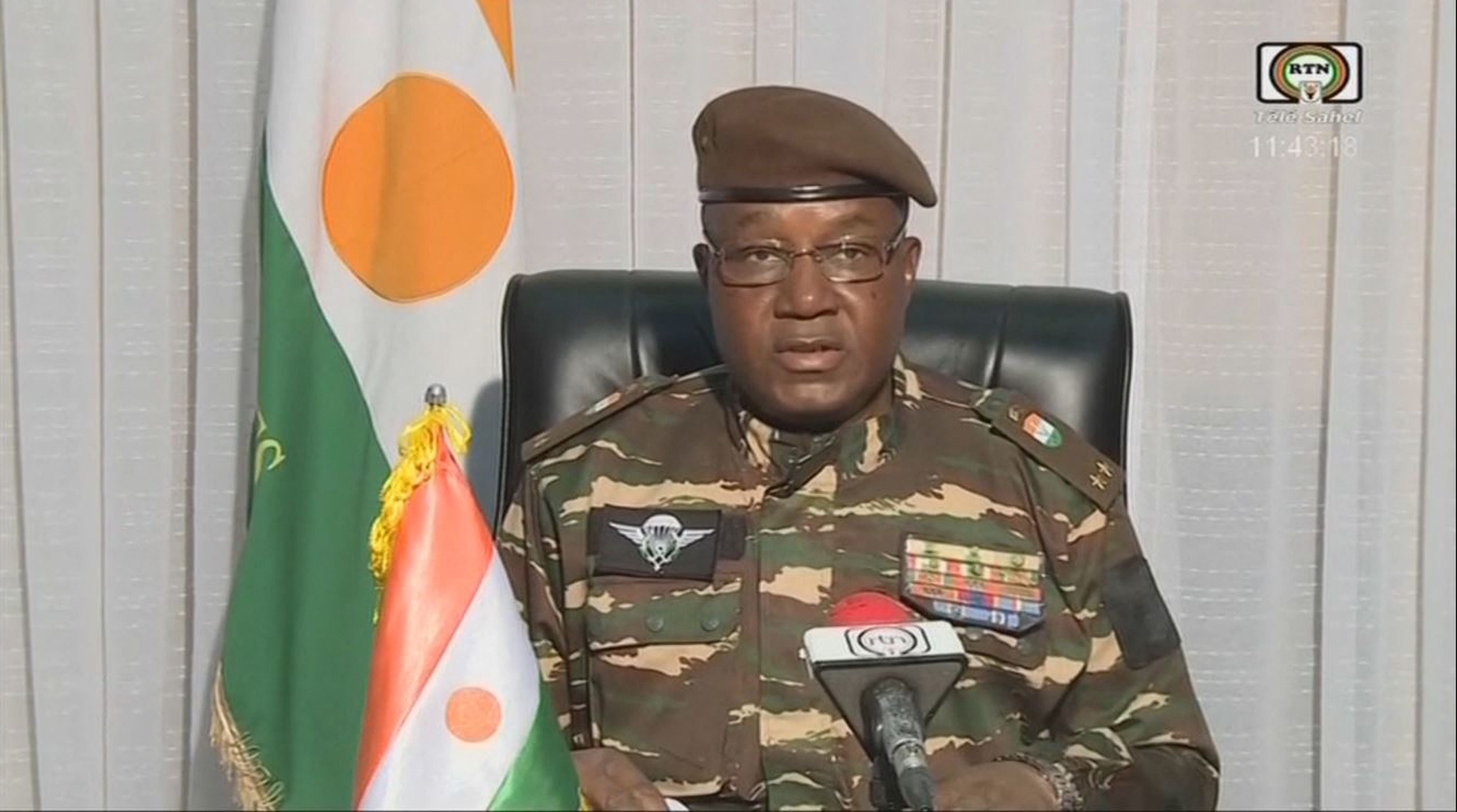 Niger coup: general declares himself leader but France warns of ...