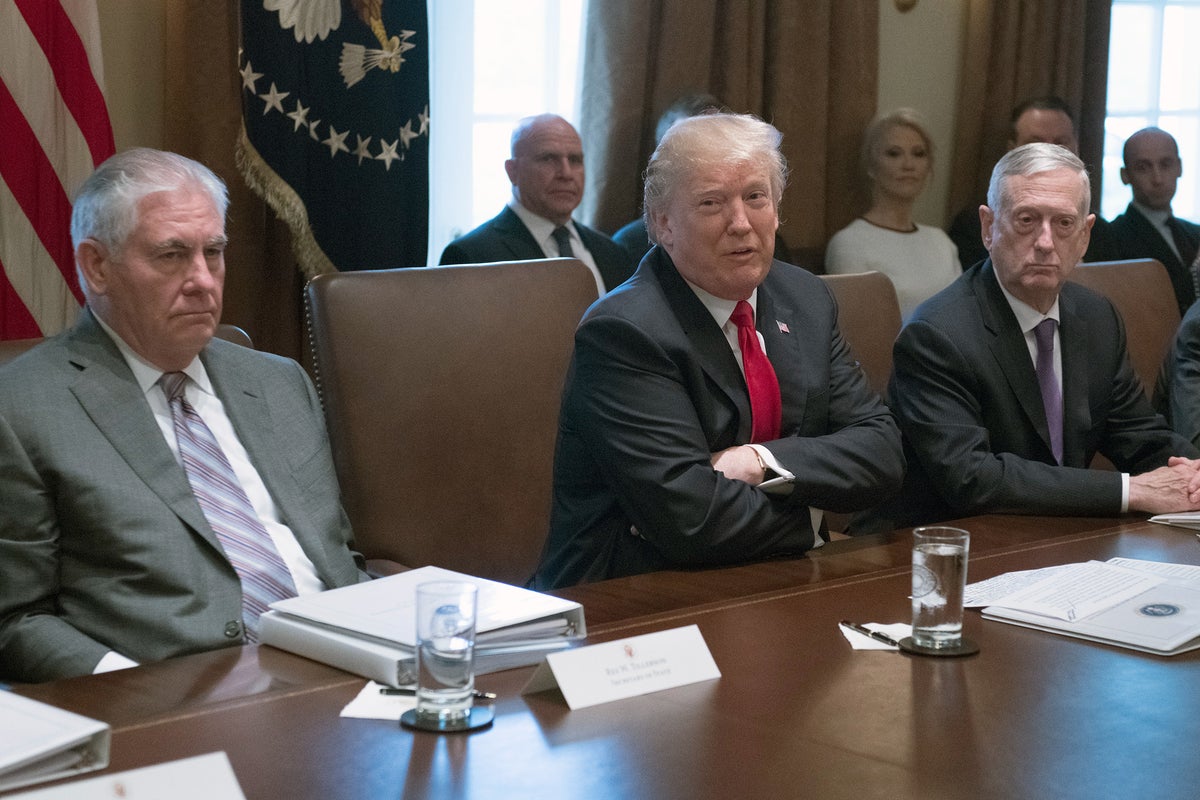 Only four out of dozens of former Trump cabinet members say he should ...