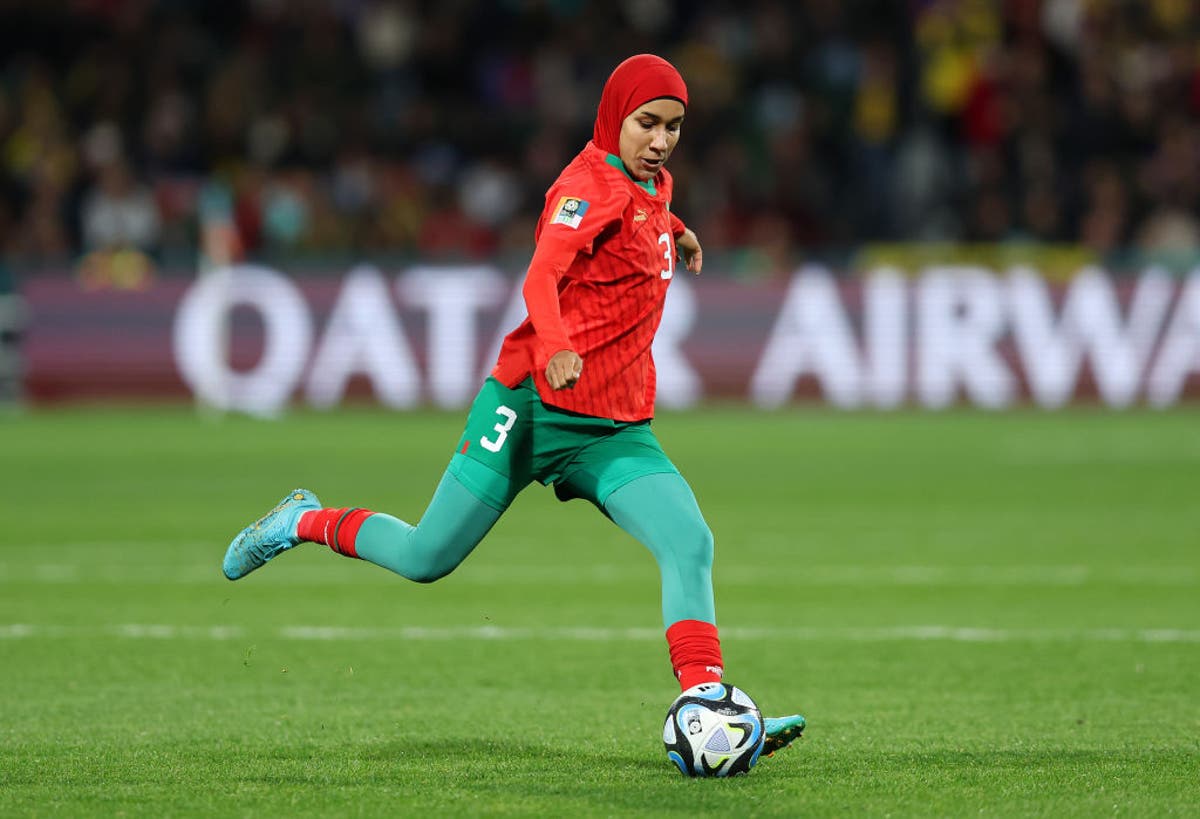 Nouhaila Benzina: The hijabi-wearing Moroccan making World Cup history ...