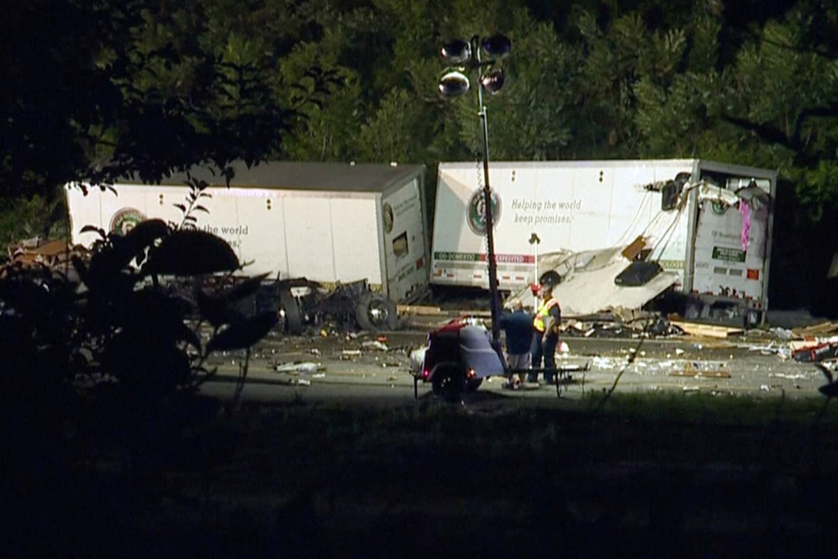 5 killed when RV blows tire, crashes head-on into tractor-trailer | The ...