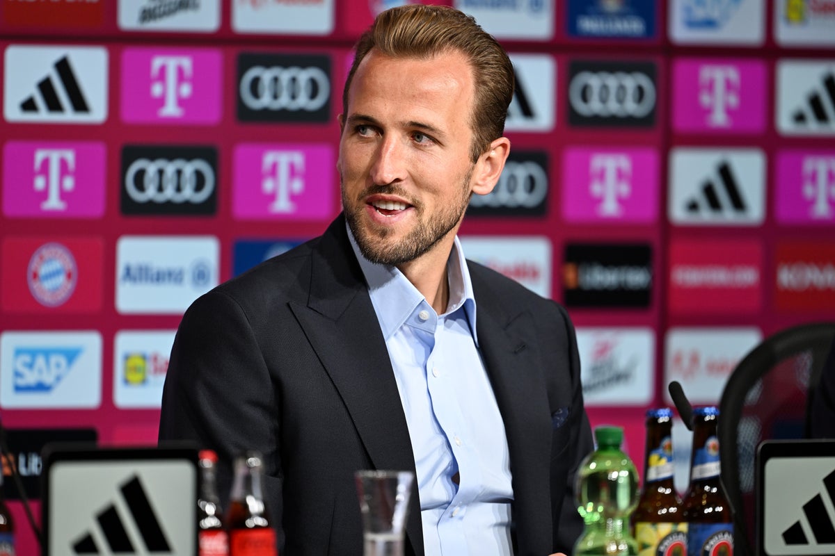 Harry Kane officially unveiled as new Bayern Munich striker: ‘The ...