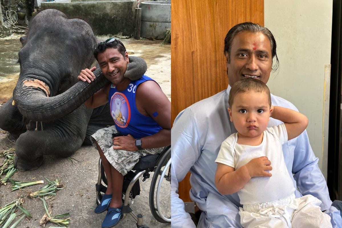 Paraplegic man with polio whose mother tried to cure him by putting him ...