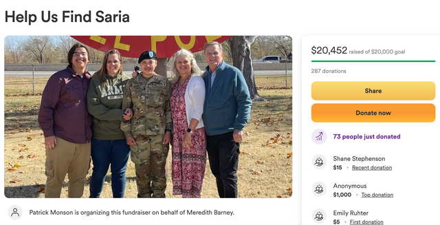US soldier pleaded for help finding missing wife after allegedly ...
