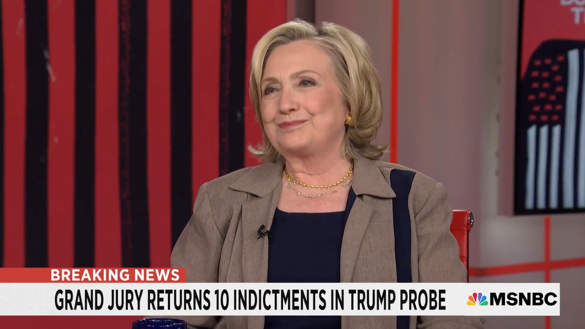 Hillary Clinton reveals one ‘satisfaction’ she gets from Trump’s ...