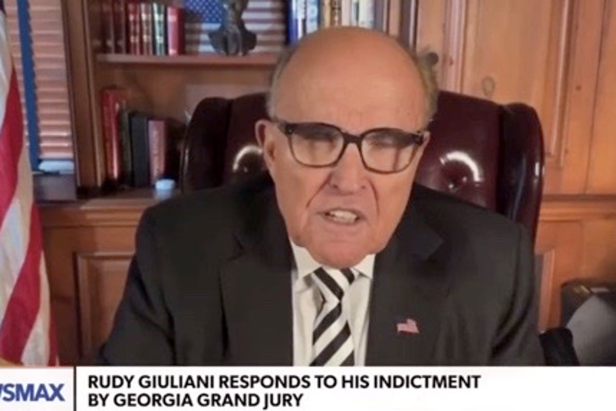Rudy Giuliani fumes about being charged with RICO statute – the mob law ...