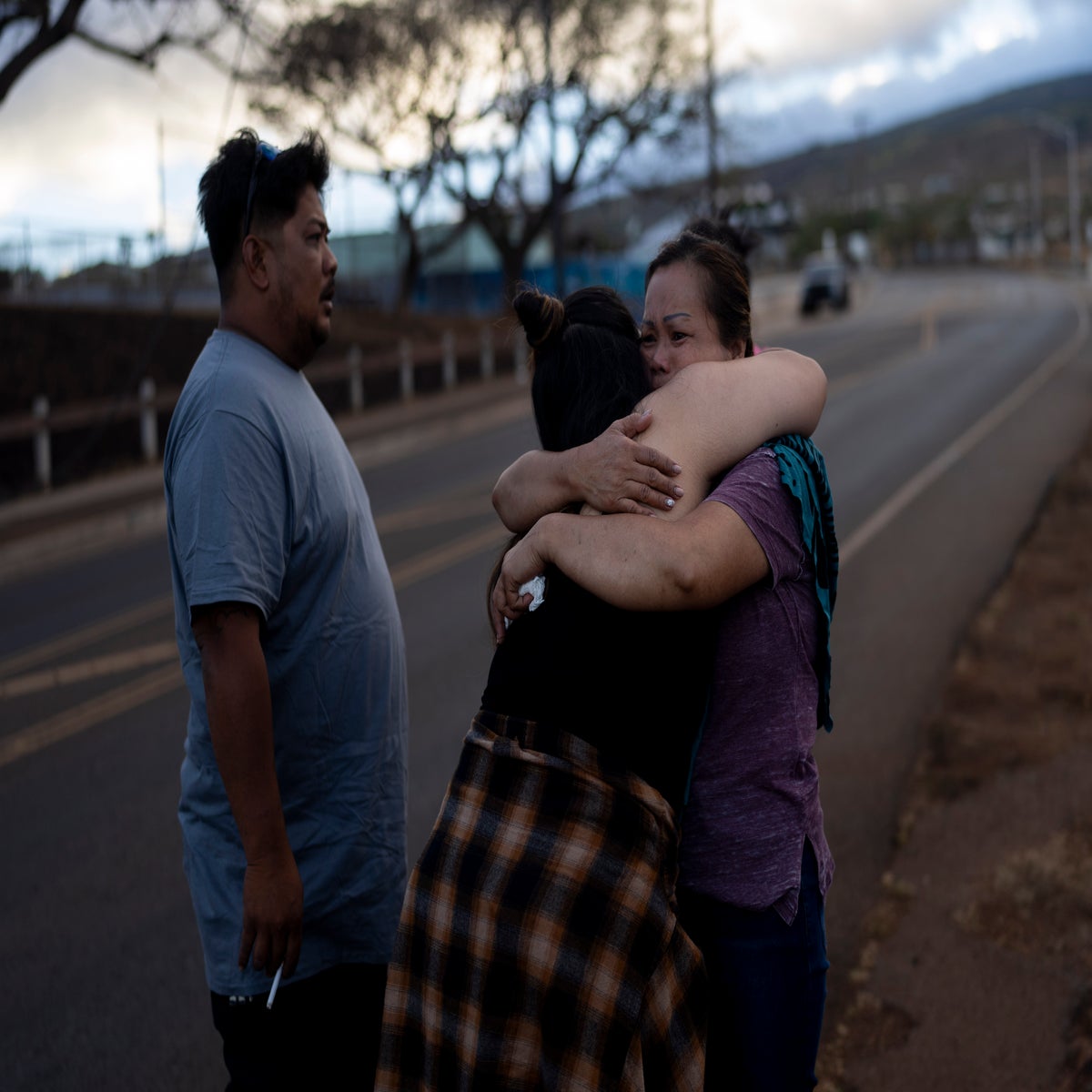 Lots People Hugging Each Other