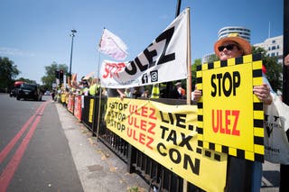 More than 380 ULEZ camera attacks in London amid backlash against low ...