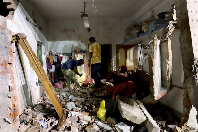 Huge explosion at India fireworks factory kills nine and damages dozens ...
