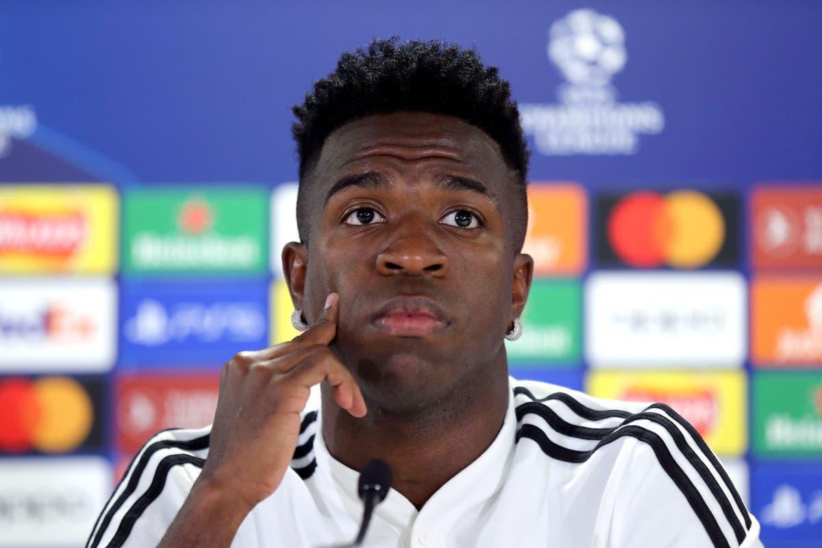 Vinicius Jr facing lay-off after hamstring injury | The Independent