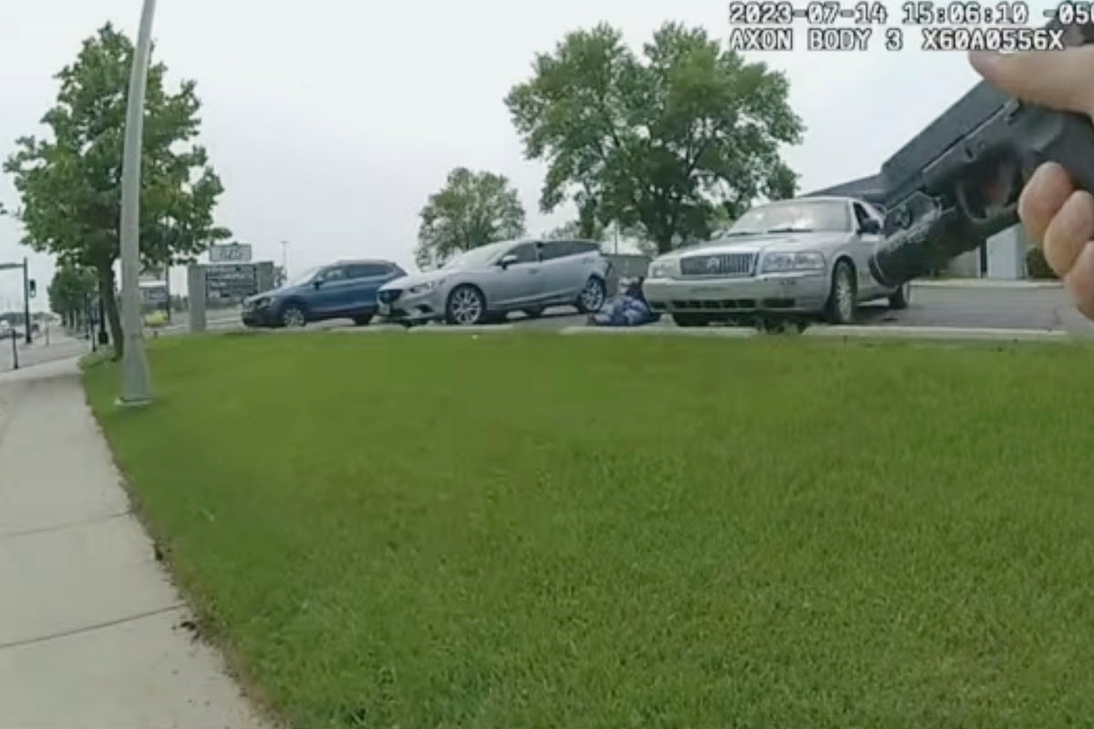 Videos show how the Fargo shooter targeted officers, North Dakota ...