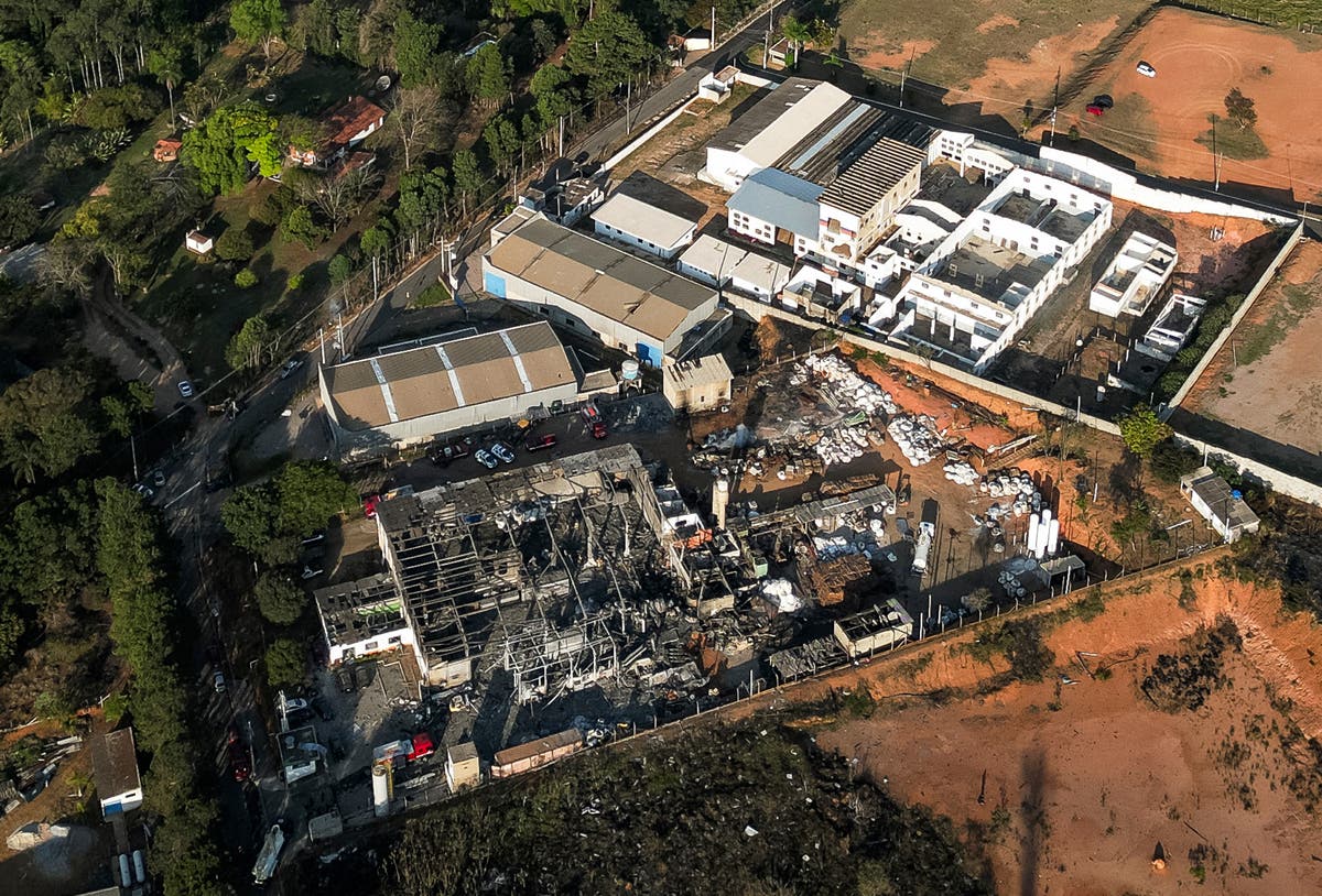 Metal factory explosion in Brazil kills 2 people and injures several ...