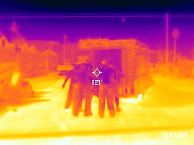 America’s extreme 60C weather captured by heat camera | The Independent