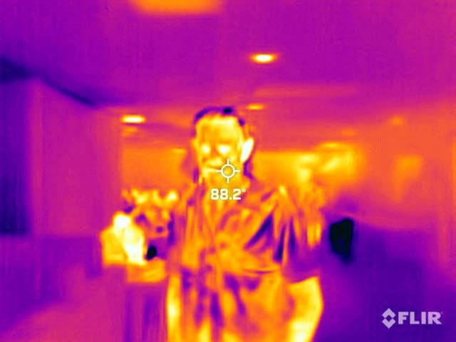 America’s extreme 60C weather captured by heat camera | The Independent
