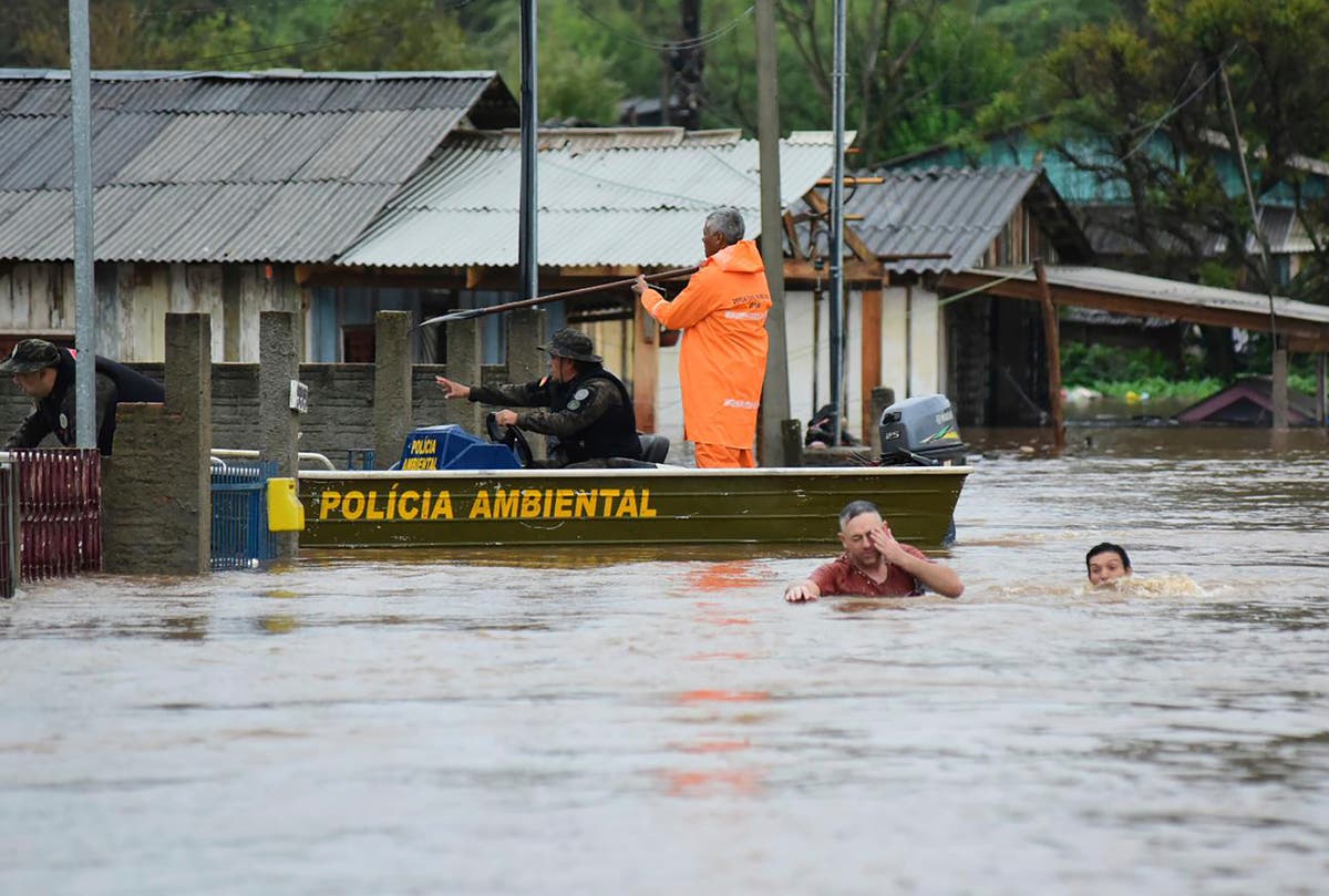 Fierce storm in southern Brazil kills at least 21 people and displaces ...