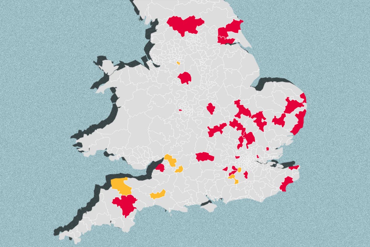 Mapped: How tactical voting in general election could lead to Labour ...
