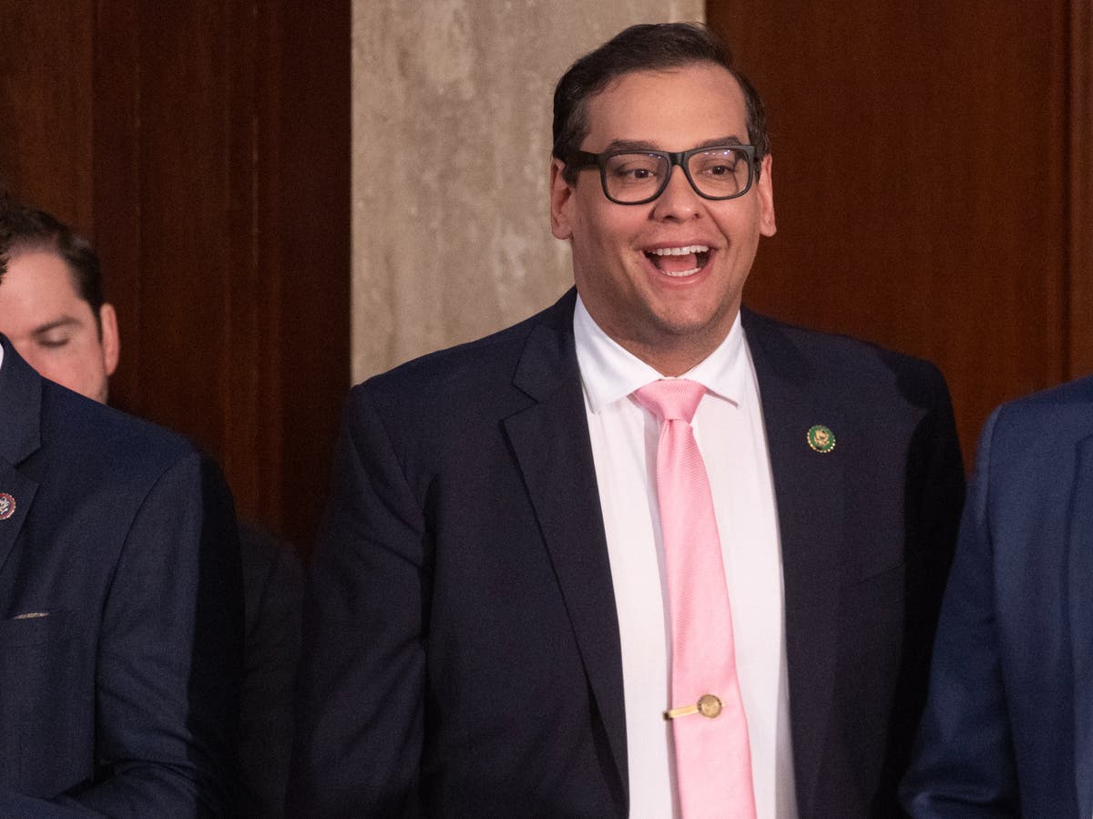 People are confused by Rep George Santos ‘hard launching’ his husband ...