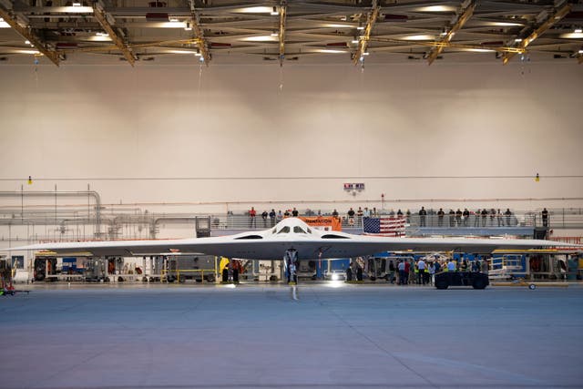 B-21 Raider stealth bomber: New images show US Air Force’s £585m ...