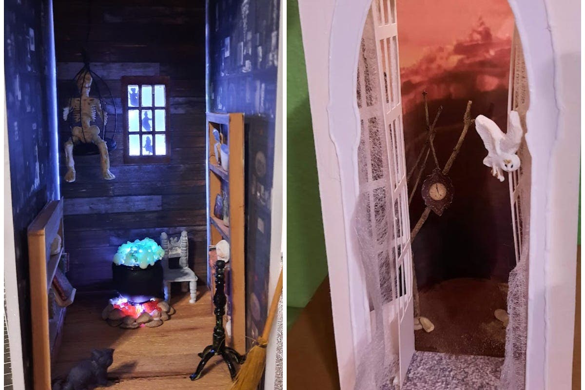 Retired teacher spreads happiness with book nooks based on ‘iconic ...