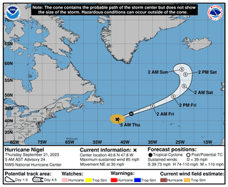 UK weather: Hurricane Nigel aftermath sees flood alerts remain and more ...