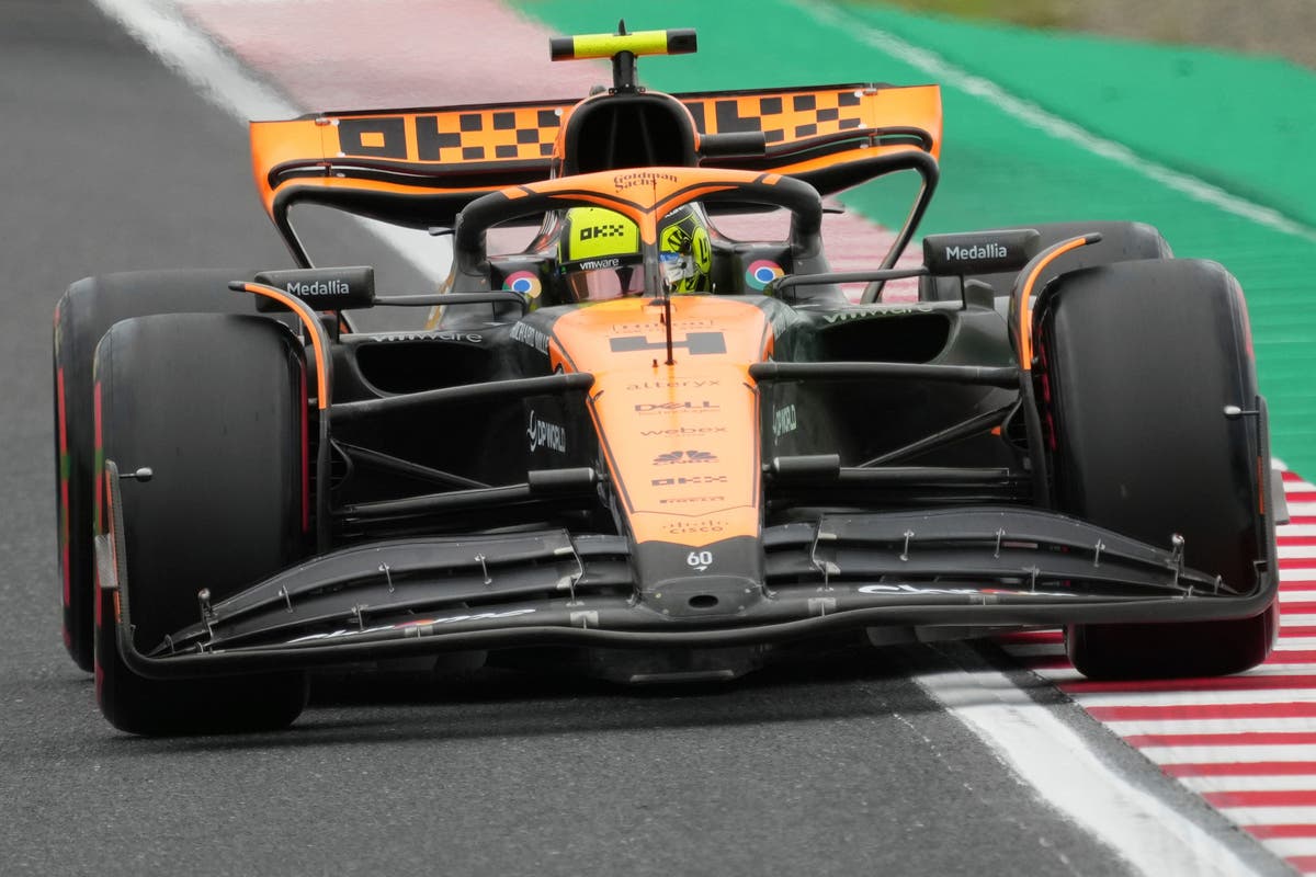 Lando Norris calls for lighter F1 cars amid frustration over ‘slow ...