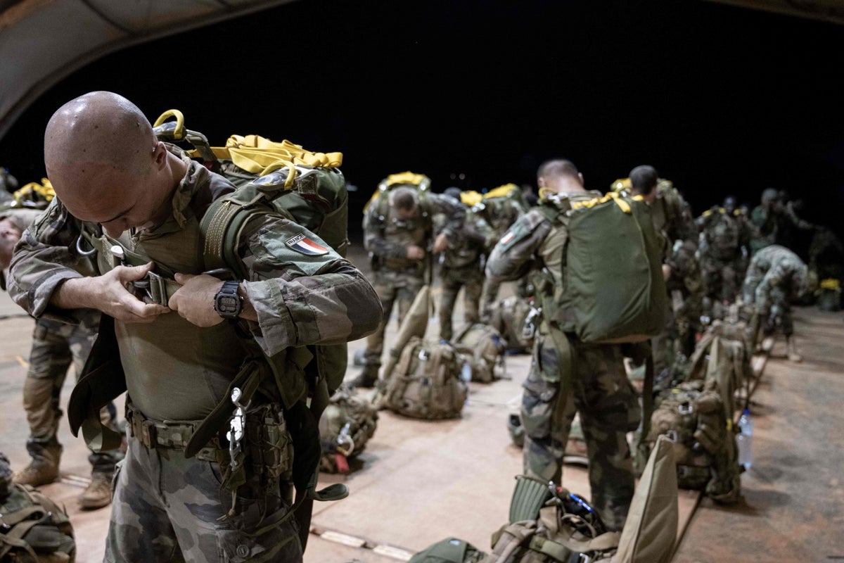 France to withdraw troops from Niger after military coup | The Independent