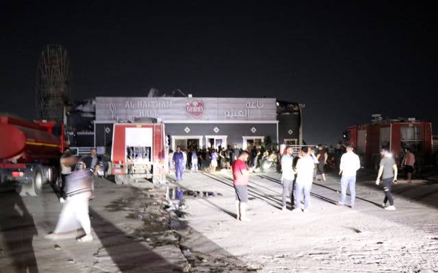 Iraq fire: Fears bride and groom among 114 killed in wedding party ...